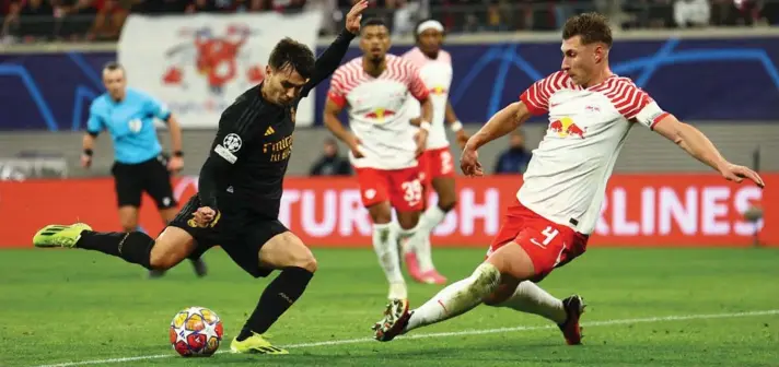 Real Madrid sale ileso de Leipzig y da el primer golpe en los octavos de final - PressReader