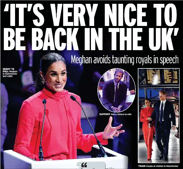 ‘IT’S VERY NICE TO BE BACK IN THE UK’ - PressReader