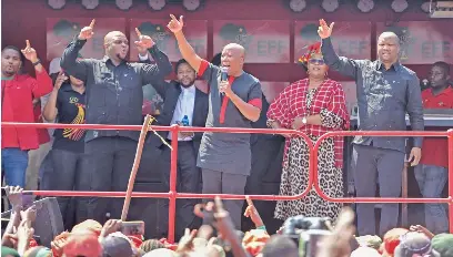 EFF’s Malema and Ndlozi off assault rap - PressReader