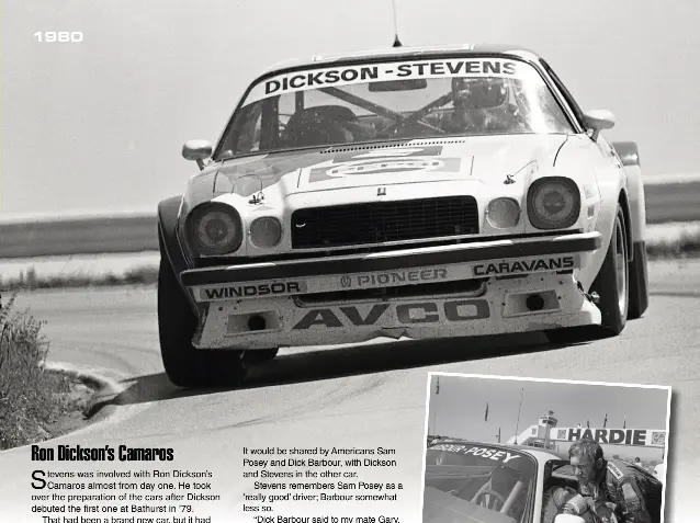 Ron Dickson’s Camaros - PressReader