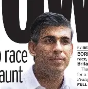 SUNAK SET FOR POWER - PressReader