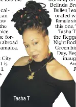 Tasha T to drop Jamaica It Nice vid - PressReader