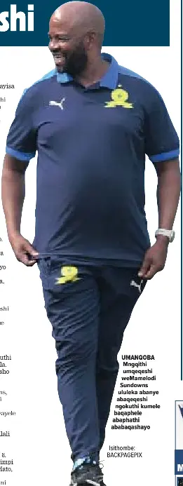 UMngqithi uxwayisa ozakwabo ngabaqashi - PressReader