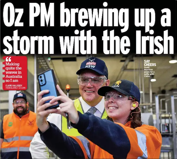 Oz PM brewing up a storm with the Irish - PressReader