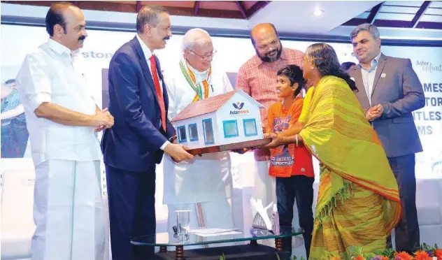 Aster delivers 255 homes to Kerala flood victims - PressReader