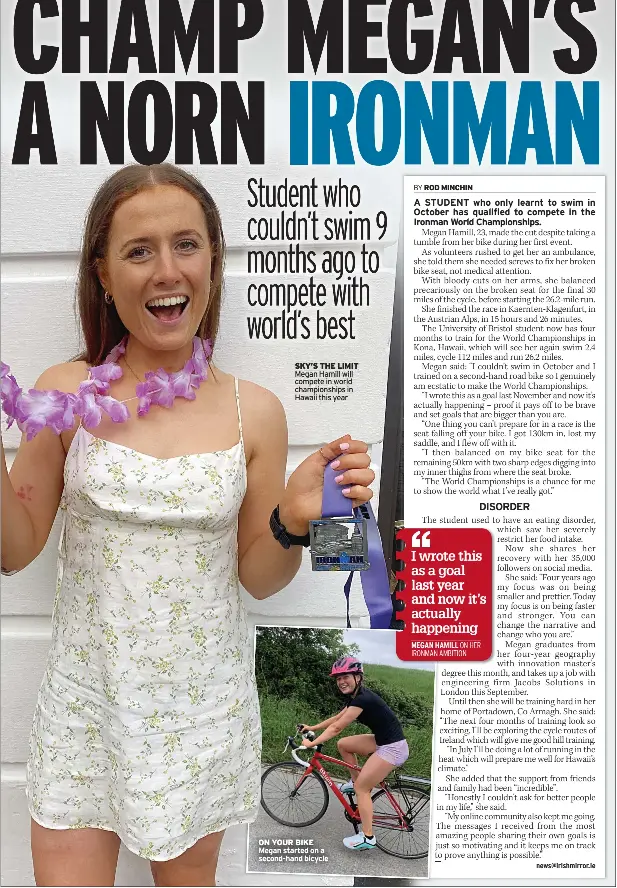 CHAMP MEGAN’S A NORN IRONMAN - PressReader