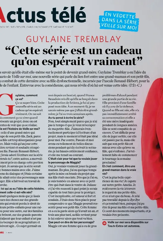 «Cette série est un cadeau qu’on espérait vraiment» - PressReader