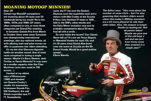 MOANING MOTOGP MINNIES! - PressReader