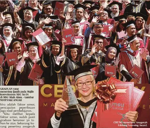 Galak pembelajar­an sepanjang hayat di MSU - PressReader