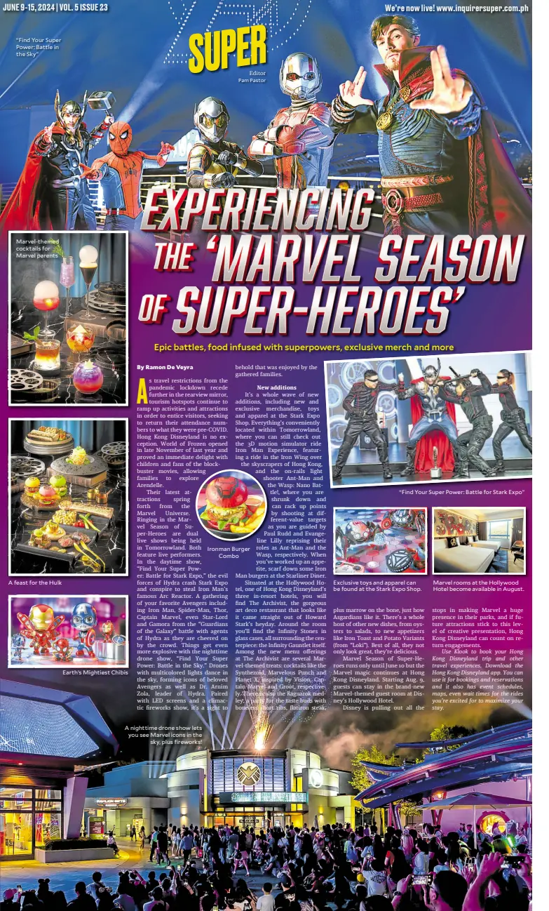 EXPERIENCI­NG THE 'MARVEL SEASON OF SUPER-HEROES' - PressReader