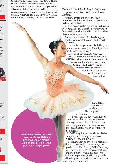 Opportunit­ies galore for ballet dancers - PressReader