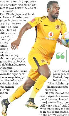 Amakhosi camp split on who will bag silverware - PressReader