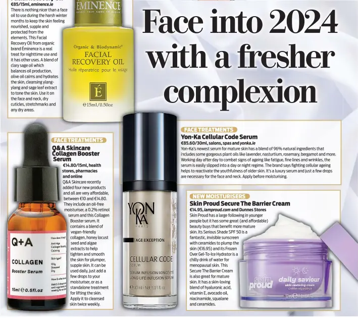 Face into 2024 with a fresher complexion - PressReader