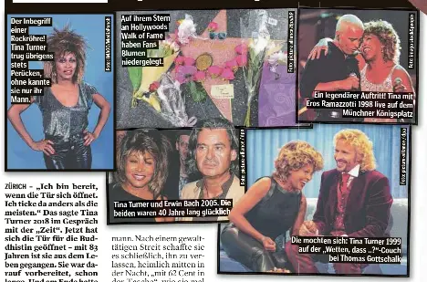 Tina Turner: „Es war kein gutes Leben" - PressReader