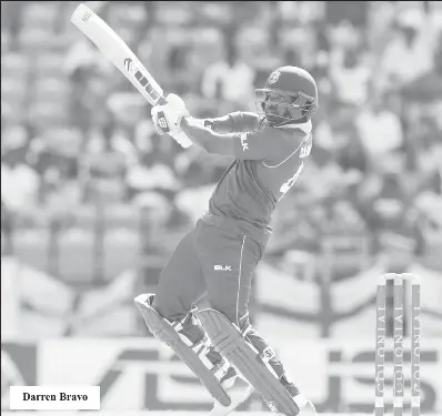 Darren Bravo joins illustriou­s company - PressReader
