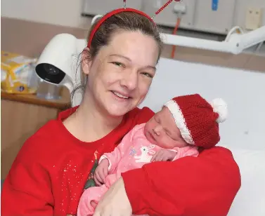 Two adorable babies born on Christmas Day at city hospital - PressReader