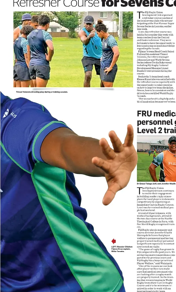 Refresher Course for Sevens Coaches - PressReader