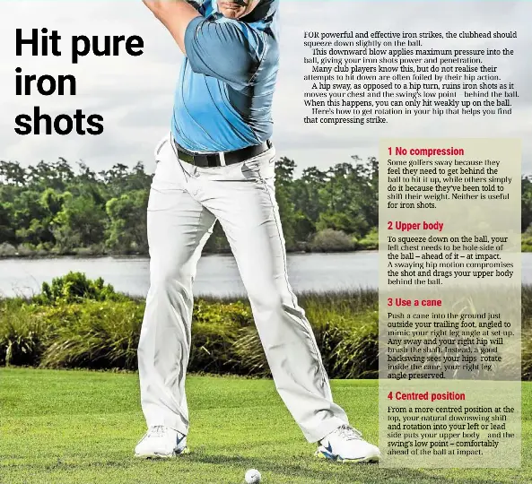 Hit pure iron shots - PressReader