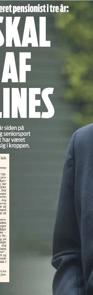 MIN KROP SKAL VÆNNE SIG AF MED DEADLINES - PressReader