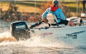 Take Control with A Suzuki High 2 Stroke Thrust Outboard - PressReader