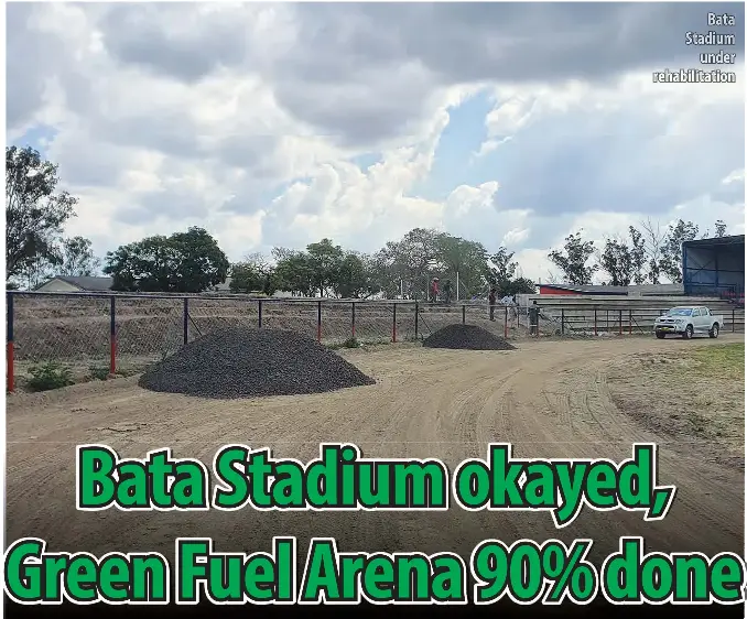 Bata Stadium okayed, Green Fuel Arena 90% done - PressReader