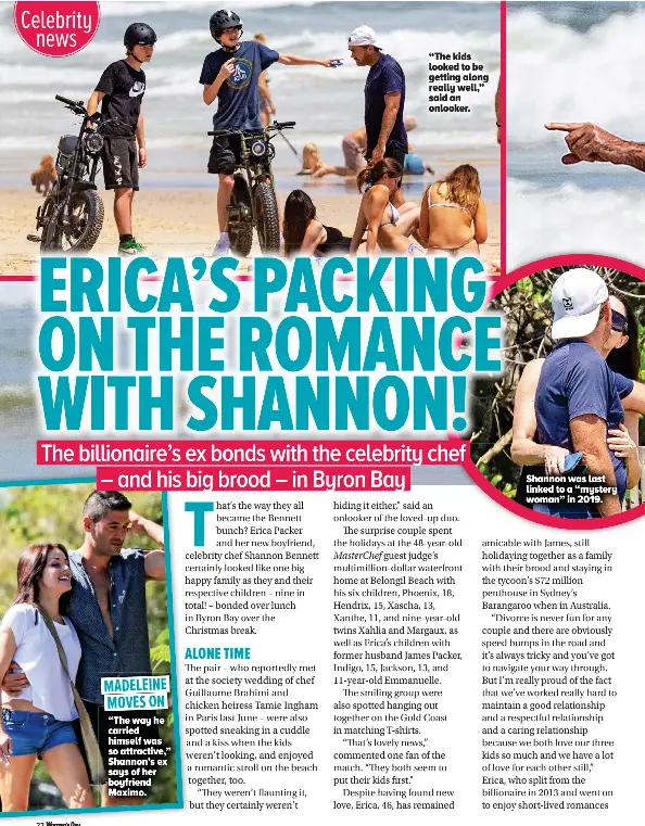 ERICA’S PACKING ON THE ROMANCE WITH SHANNON! - PressReader