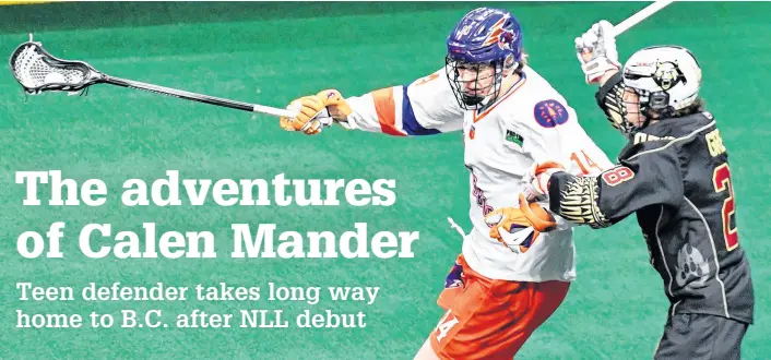 The adventures of Calen Mander - PressReader