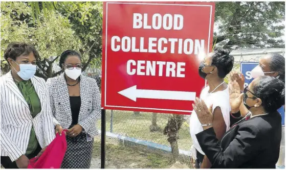 BLOOD COLLECTION CENTRE OPENS AT SPANISH TOWN HOSPITAL - PressReader