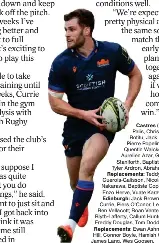 Currie delighted to be back and ready to get physical after vertigo woe - PressReader