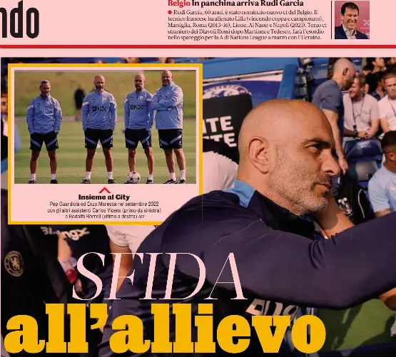 GUARDIOLA E CITY ALL’ATTACCO CONTRO MARESCA «COME UNA FINALE» - PressReader