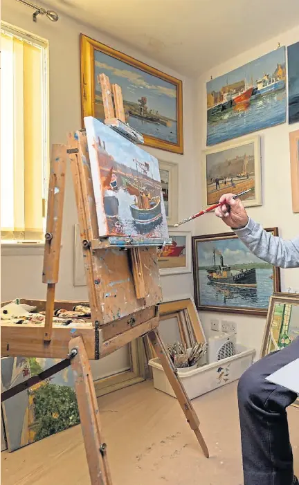 Lifetime of painting inspired by the sea - PressReader