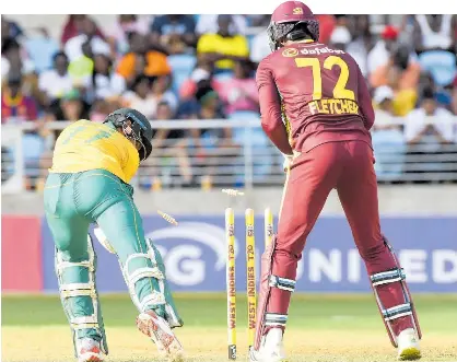 King, Motie set up opening T20 win for WI - PressReader