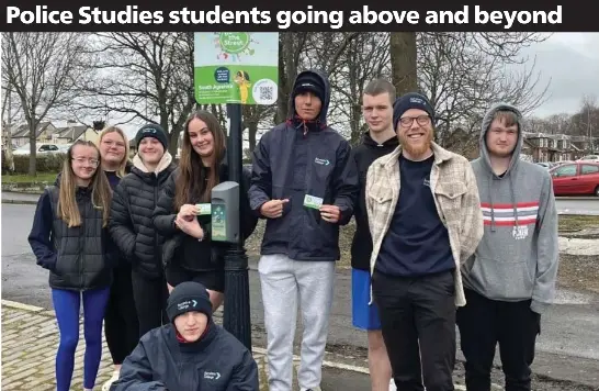Police Studies students going above and beyond - PressReader
