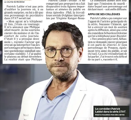 Patrick Labbé toujours dans l’incompréhe­nsion - PressReader