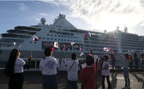 Luxury cruise docks at Subic Bay - PressReader