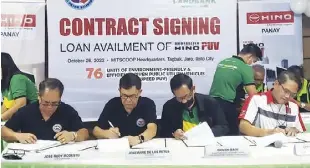 Metro Iloilo Transport Service Cooperativ­e’s (MITSCOOP) Additional 76 ...