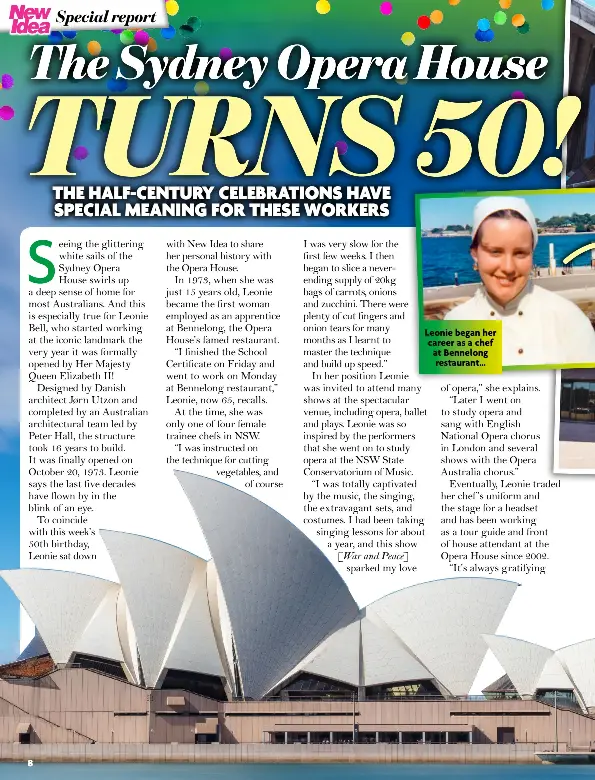 The Sydney Opera House TURNS 50! - PressReader