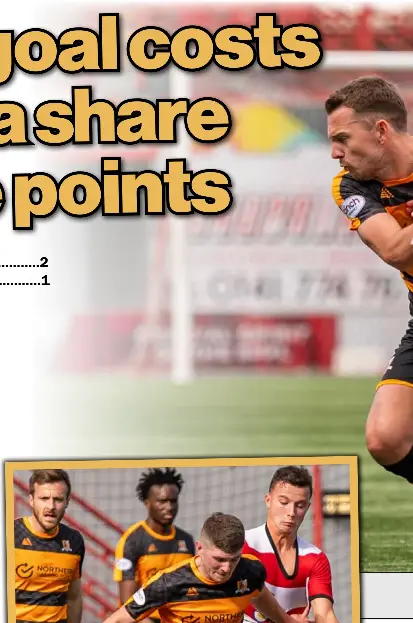 Late goal costs Alloa a share of the points - PressReader
