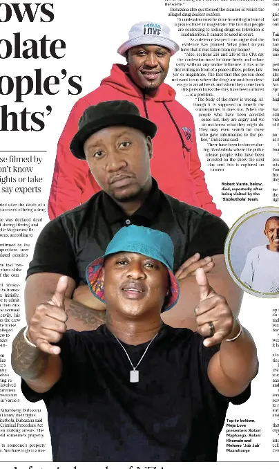 Moja Love shows ‘violate people’s rights’ - PressReader