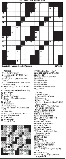 TV CROSSWORD - PressReader
