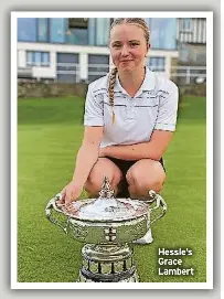 Hessle’s Grace holds her nerve to collect Yorkshire Ladies title ...