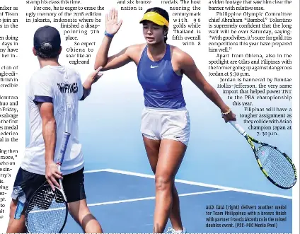 EALA JOINS ELITE CLUB Tennis princess takes another bronze in mixed doubles - PressReader