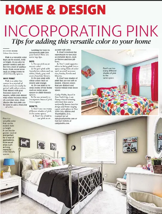 INCORPORAT­ING PINK - PressReader