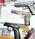 Local ‘robbery gang’ nabbed with illegal firearms, ammo - PressReader