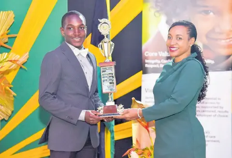 Top performing boy honoured by CPFSA - PressReader