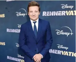 Jeremy Renner reflexiona sobre su recuperaci­ón - PressReader