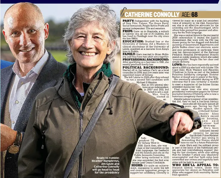 CATHERINE CONNOLLY AGE: 68 - PressReader