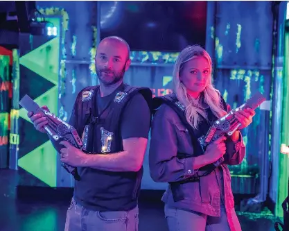 Laserzone öppnar i Lerums padelcente­r - PressReader