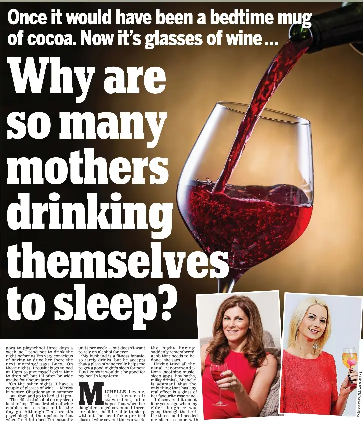 The mothers who admit drinking wine — to get to sleep - PressReader