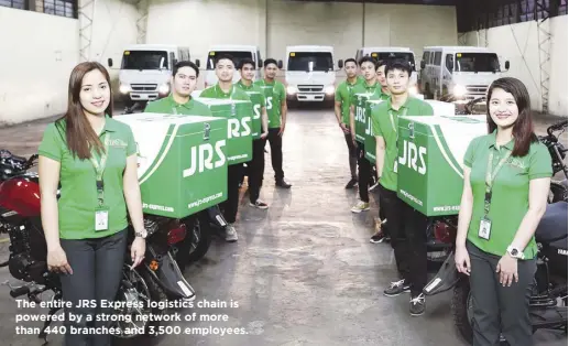 NEXT-DAY DELIVERY & ON-TIME SERVICE: JRS’ PROMISE NEVER FALTERS AFTER ...